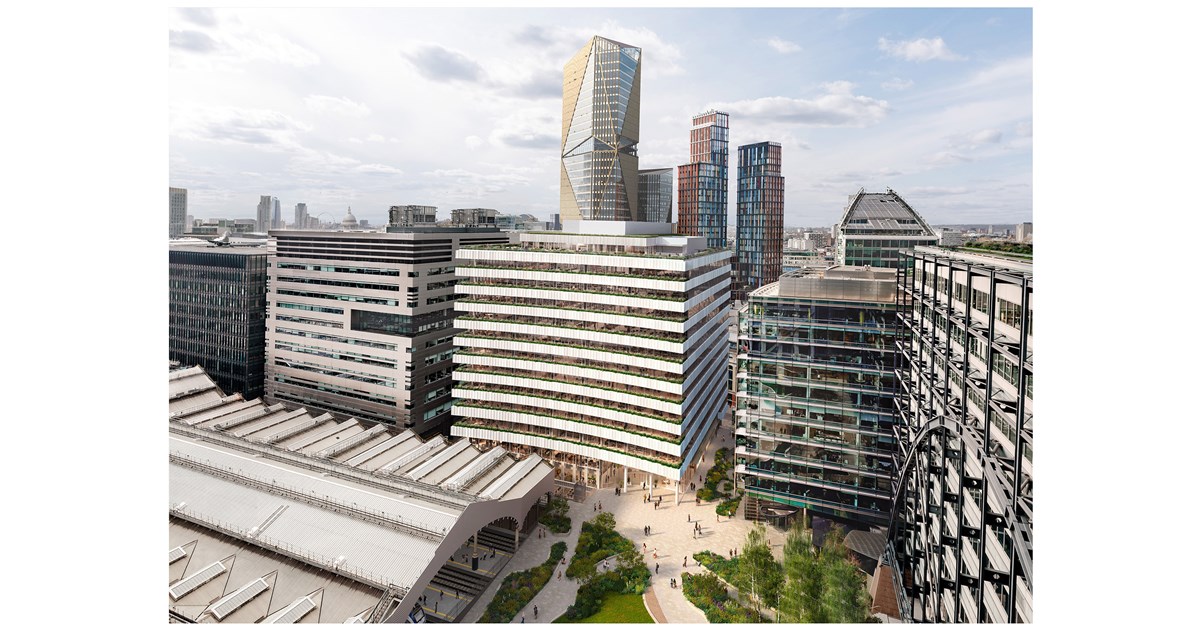 Skanska builds major commercial office building in London, UK, for GBP ...