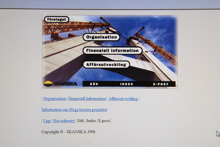 Celebrating 20 years at WWW | Skanska - Global corporate website