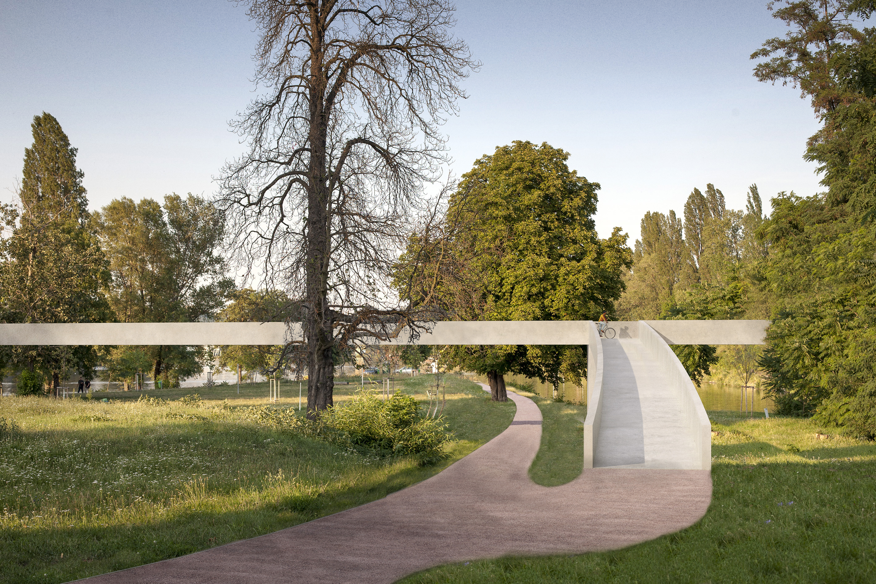 Štvanice footbridge in Prague | Skanska - Global corporate website